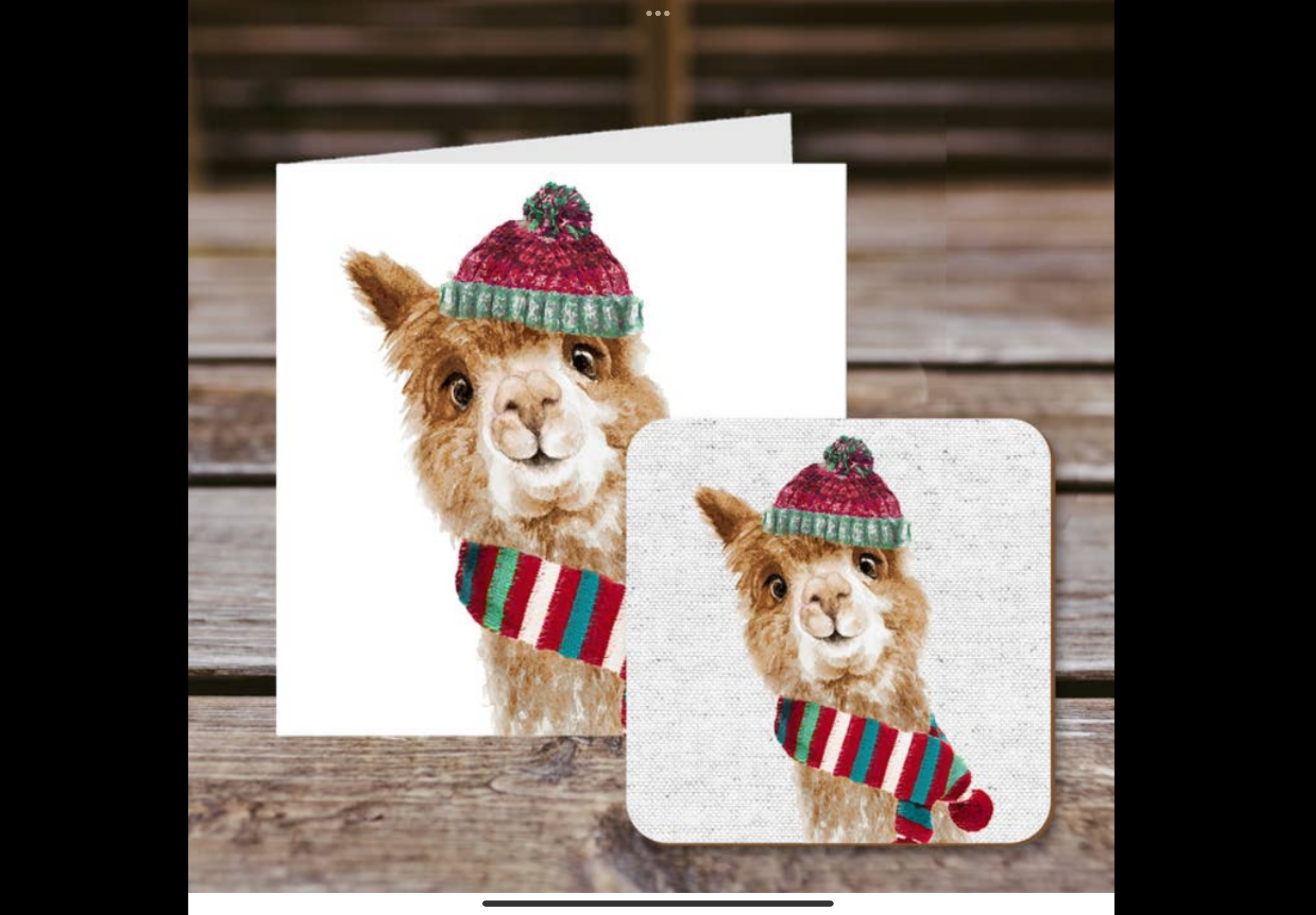 Field and Fur - Card with Coaster – Sassy Yarns